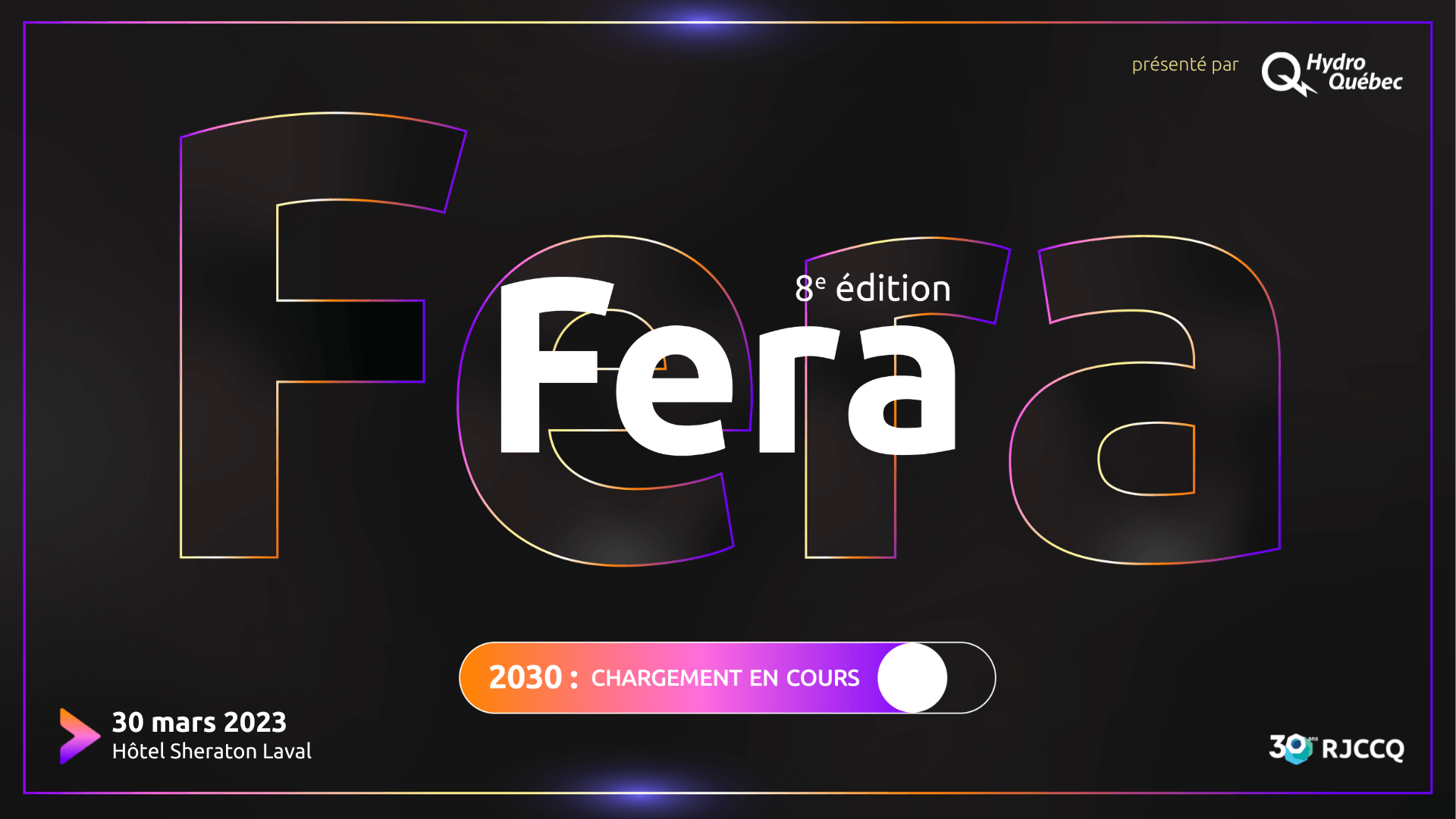 8e édition du Forum économique de la relève d'affaires (Fera) - RJCCQ